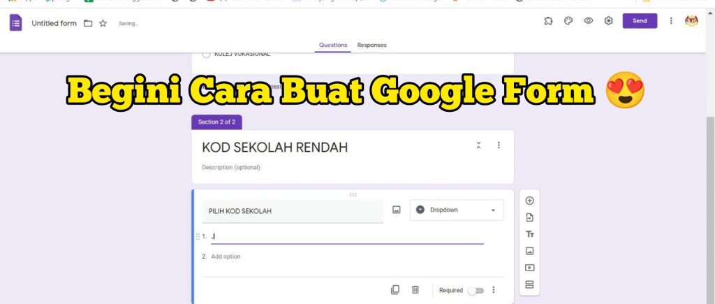 Ini dia cara bikin Absen lewat Google Form dengan Mudah dan Praktis ...